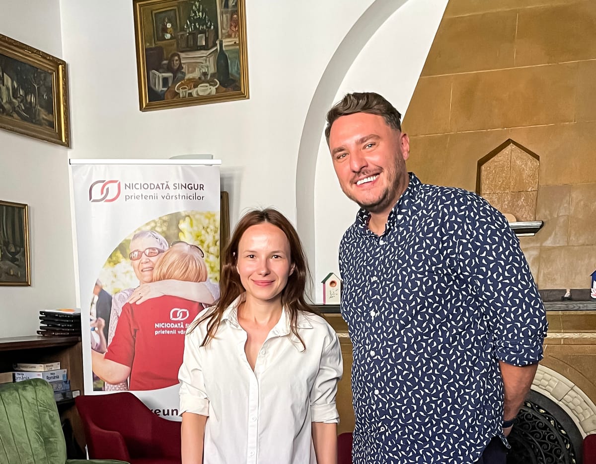 Asociația Niciodată Singur, un panaceu pentru sufletele vârstnicilor